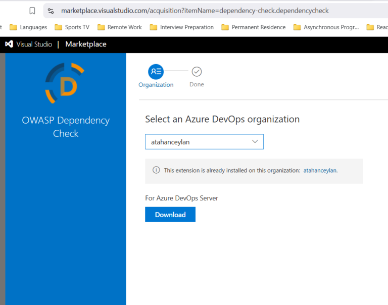 OWASP Dependency Check on Azure DevOps – Atahan Ceylan Web Diary